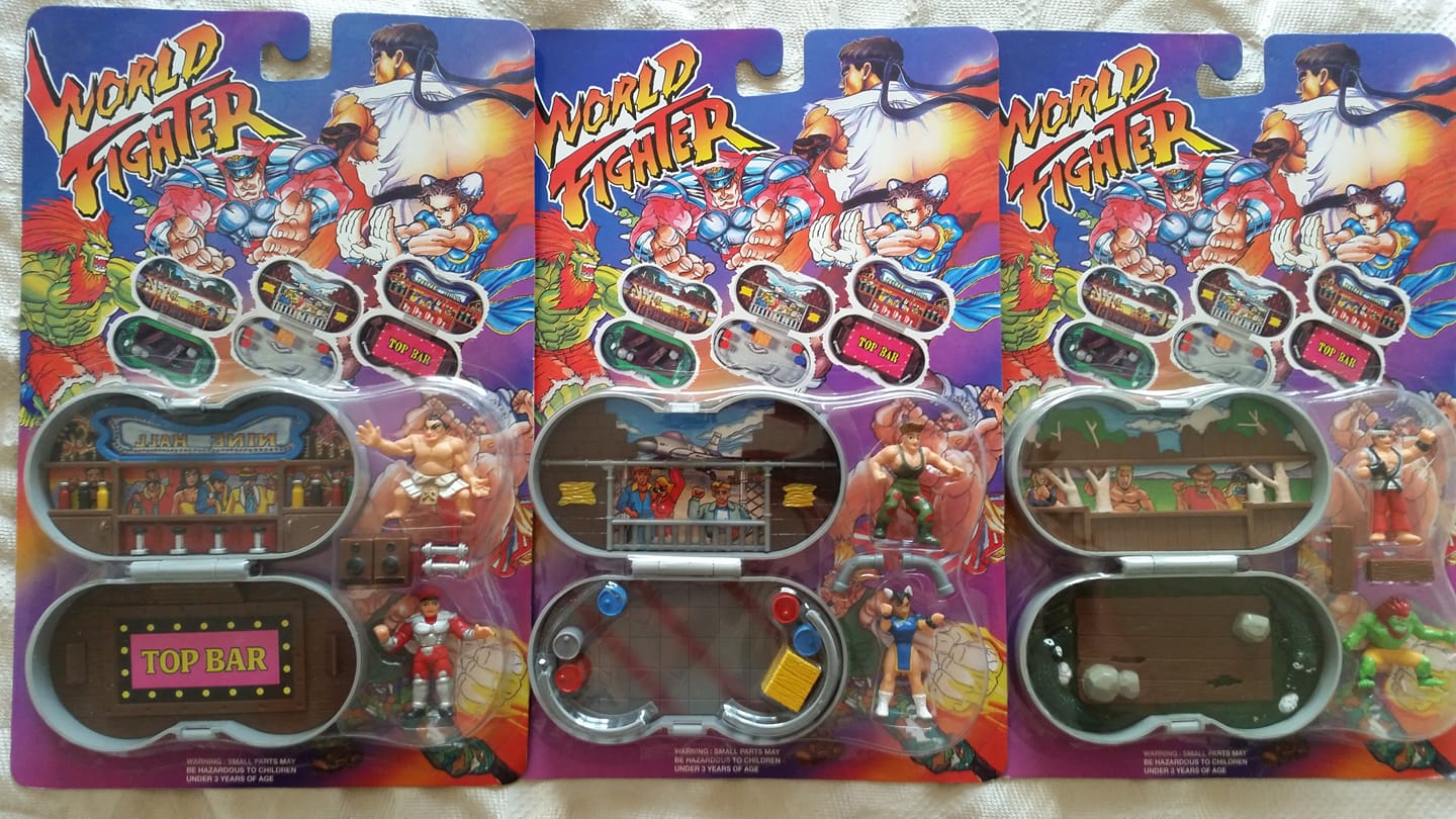 Bootleg Street Fighter II Playsets | Mike's Toybox